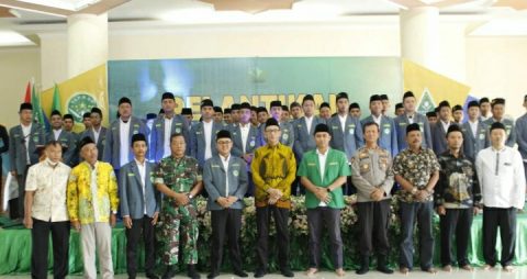 PC IPNU-IPPNU Jember Menggelar Pelantikan di Pondok Pesantren Darusollah